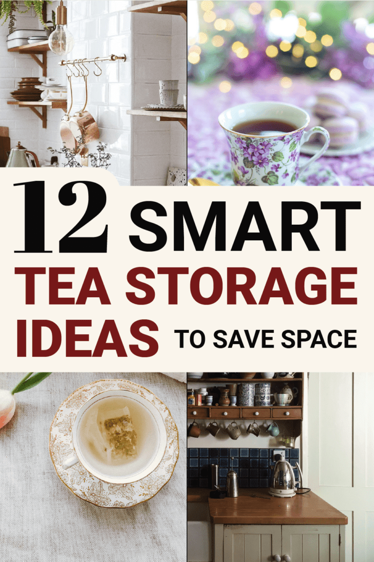 12 Smart Tea Storage Ideas To Save Space - Astrapearl