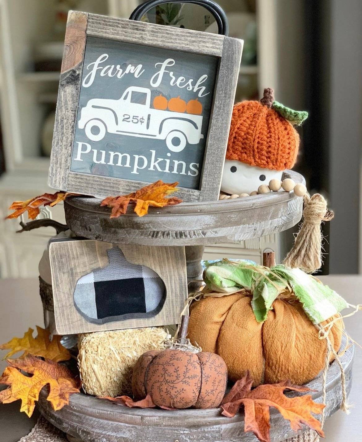 20 Elegant Fall Tray Decor Ideas For A Cozy Home - Astrapearl